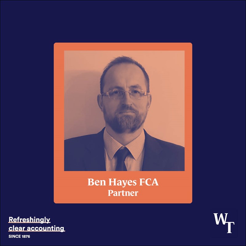 Get to know our newest partner Ben Hayes | Wenn Townsend