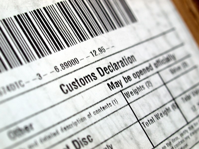 Customs declaration deadline | Wenn Townsend